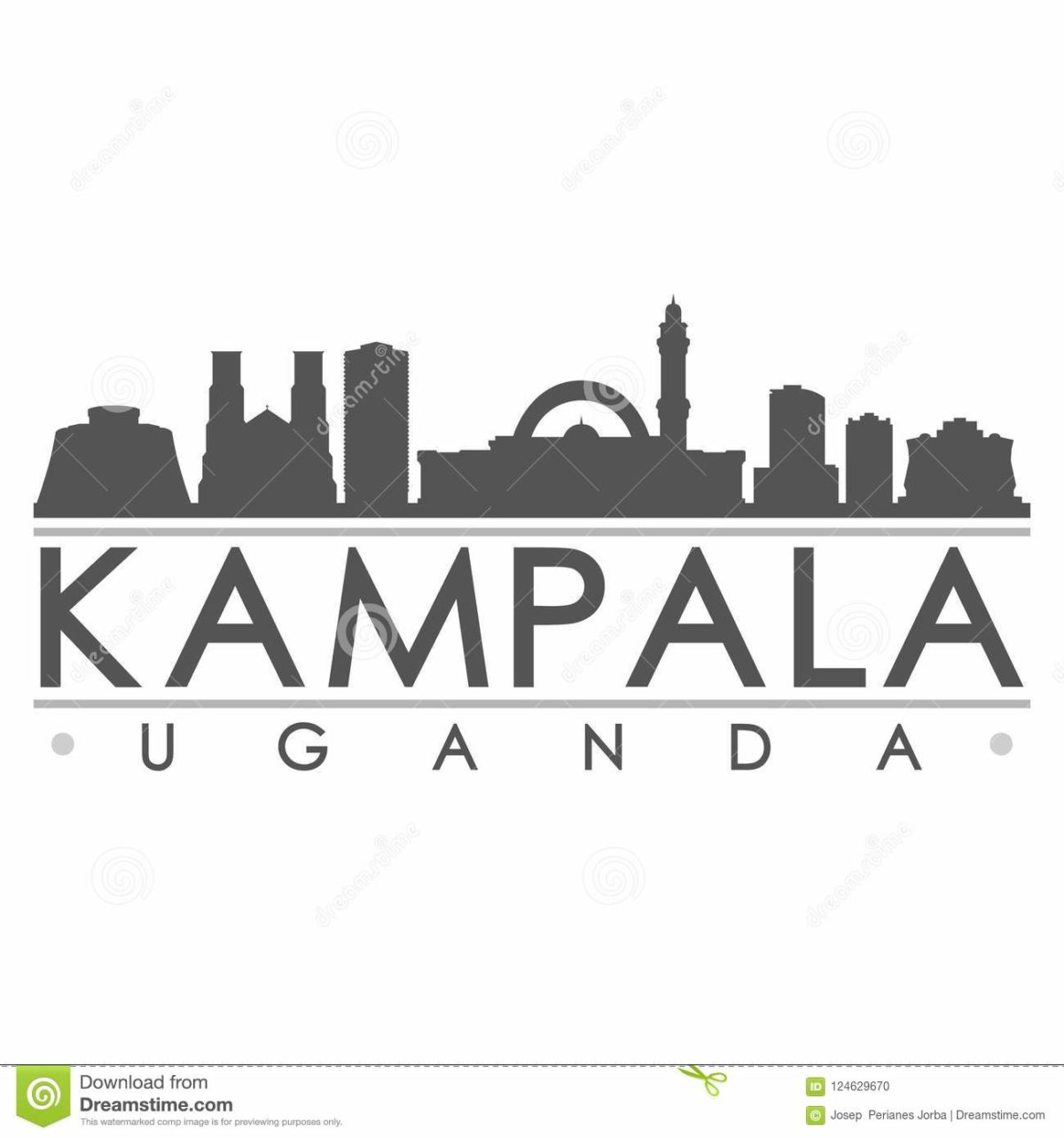 skyline-emblematic-buildings-monuments-famous-city-kampala-uganda ...